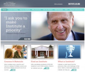 Upgraded Institute Website | LDS365: Resources from the Church & Latter ...