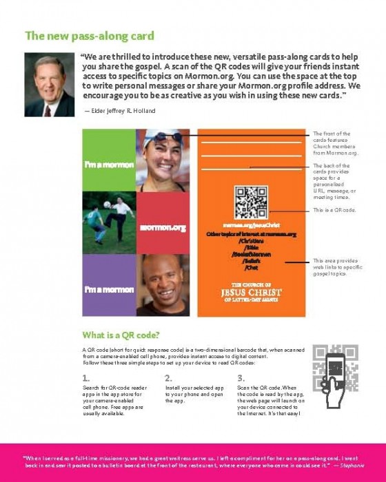 Explaining Mormon Beliefs: New Pass-along Cards | LDS365: Resources ...