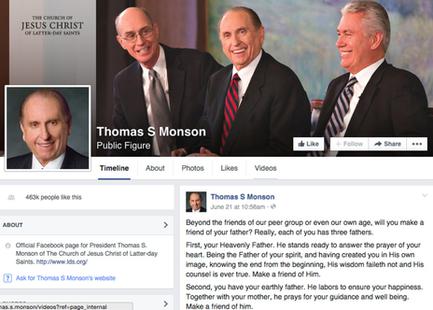 LDS Leaders Active on Social Media | LDS365: Resources from the Church ...