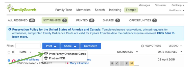 Print LDS Temple Ordinance Cards at Home | LDS365: Resources from the ...
