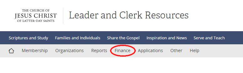 Finance Functions for LDS Clerks Now Online | LDS365: Resources from ...