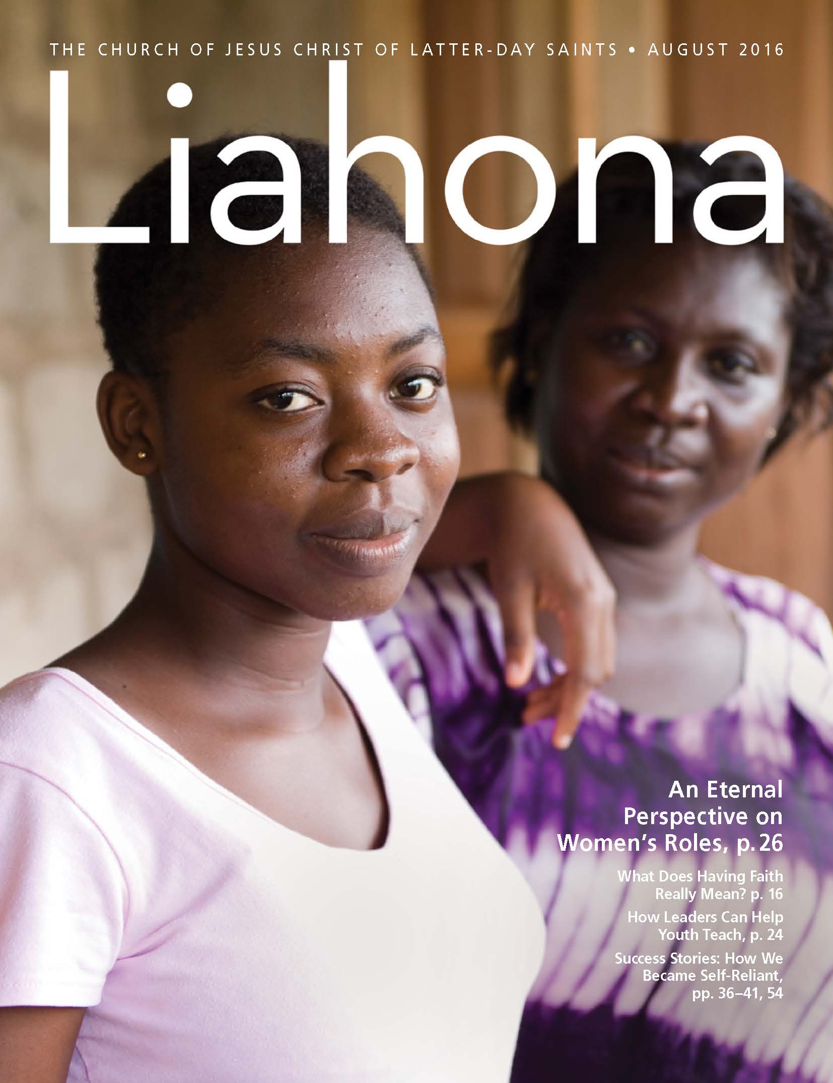 Liahona Magazine in 48 Languages, First Presidency & Visiting Teaching ...