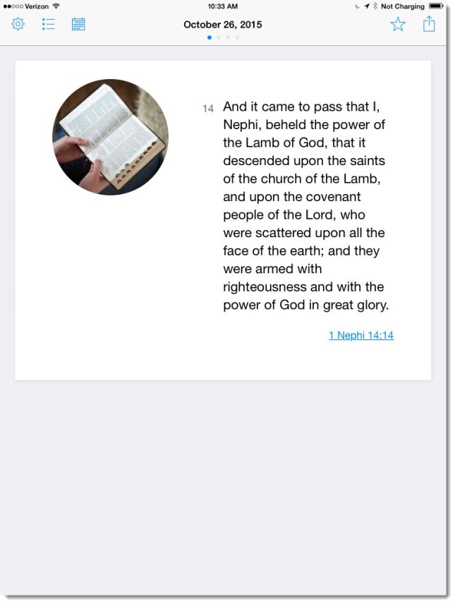 LDS Daily Verse Mobile App | LDS365: Resources from the Church & Latter ...