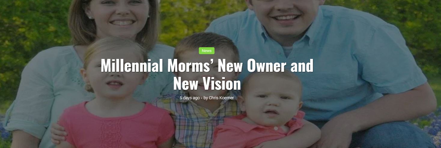 Millennial Morms has a New Owner and New Vision | LDS365: Resources ...