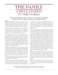The Family: A Proclamation to the World | LDS365: Resources from the ...