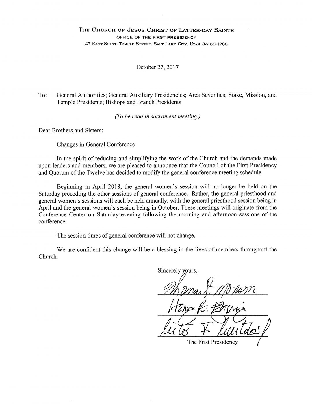 LDS General Conference Sessions Consolidated | LDS365: Resources from ...