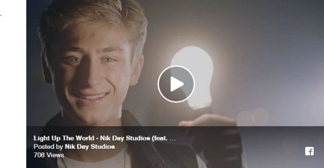 Nik Day Studios Music Video “Light Up The World” Supporting LDS # ...