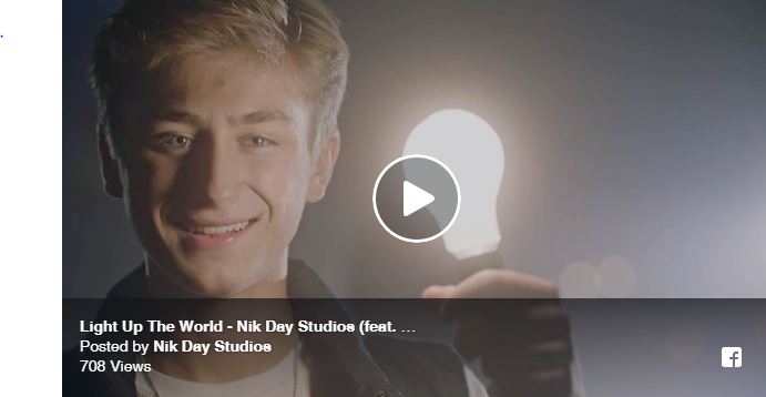 Nik Day Studios Music Video “Light Up The World” Supporting LDS # ...