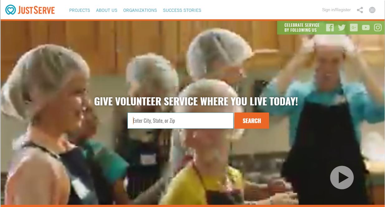JustServe.org Helps You Find Community Service Opportunities | LDS365 ...