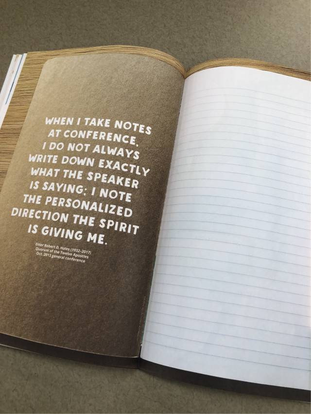 LDS General Conference Notebook | LDS365: Resources from the Church ...