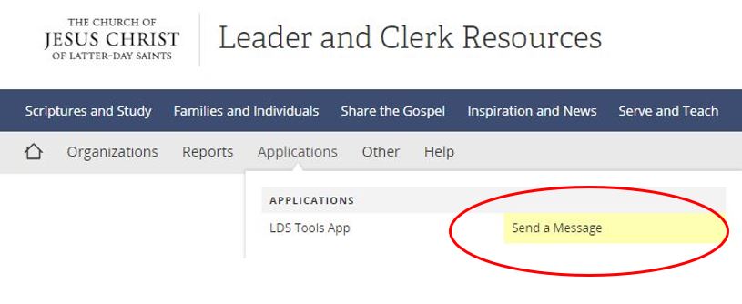 LDS Leaders Can Send Emails to Members Using Leader and Clerk Resources ...
