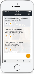 New Study Plans Feature in Gospel Library App Helps You Set Reading ...