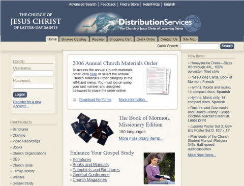 Online LDS Store for Official Church Materials Store.ChurchofJesusChrist.org | LDS365: Resources ...