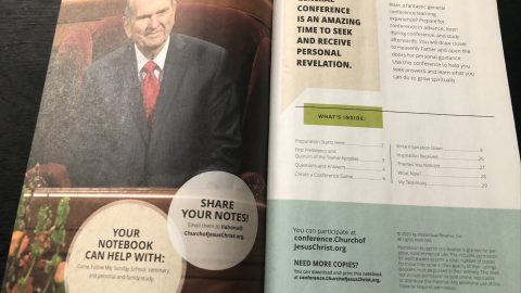 General Conference Notebook April 2020 Helps Members Prepare | LDS365 ...