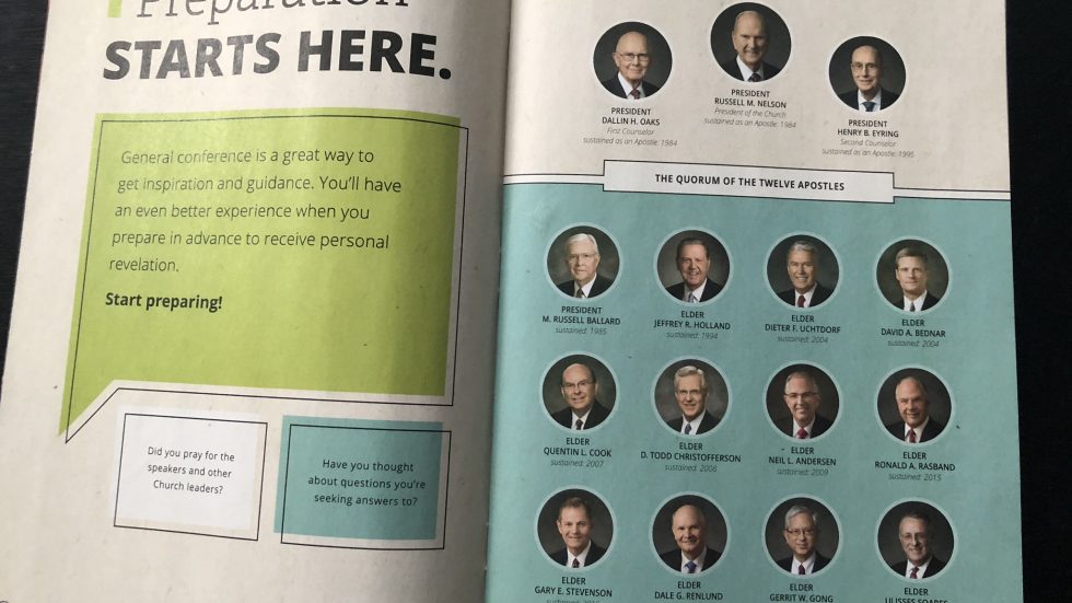 General Conference Notebook April 2020 Helps Members Prepare | LDS365 ...