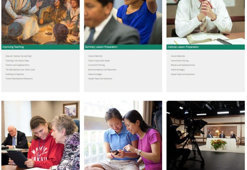 Seminary & Institute Teacher Page Has New Resources | LDS365: Resources from the Church & Latter ...