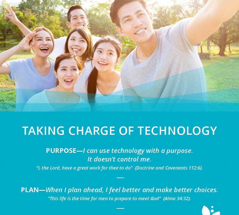 Taking Charge of Technology: Purpose. Plan. Pause. | LDS365: Resources ...