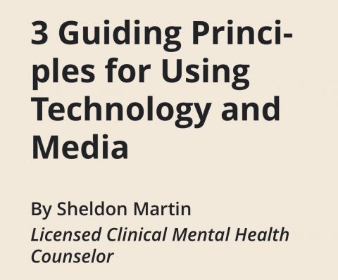 Guiding Principles for Using Technology and Media | LDS365: Resources ...