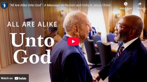 Video: “All Are Alike Unto God” | LDS365: Resources from the Church ...
