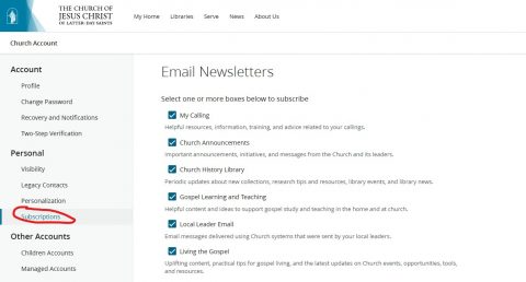 subscriptions | LDS365: Resources from the Church & Latter-day Saints ...