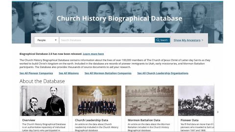 Current Church Leader Information Added to Church History Biographical ...